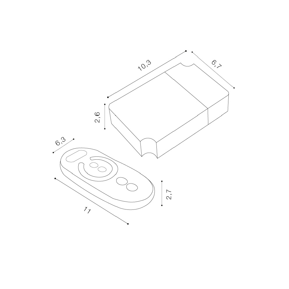 PANEL REMOTE-CONTROLLER & DRIVER - Azzardo – Modern decorative ...